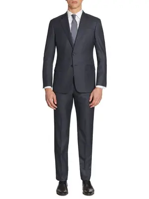 Giorgio Armani Wool Suit - Solid Dark