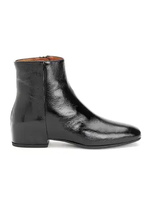 Aquatalia Women's Ulyssa Patent Leather Ankle Boots - Black  - Black