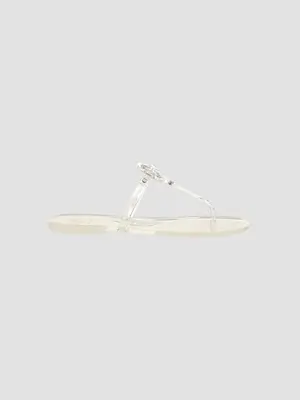 Tory Burch Mini Miller Jelly Thong Sandals - Clear