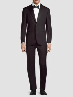 Canali Notch Lapel Tuxedo - Black
