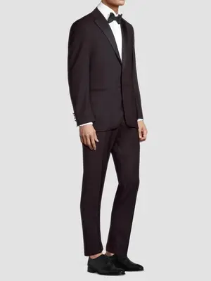 Canali Notch Lapel Tuxedo - Black