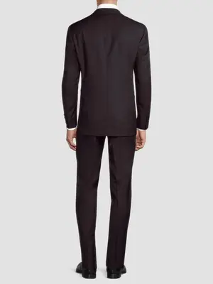 Canali Notch Lapel Tuxedo - Black