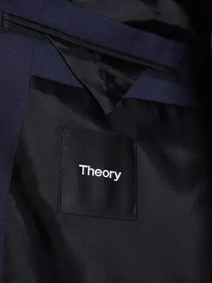 Theory Chambers Slim-fit Wool Sportcoat - Navy