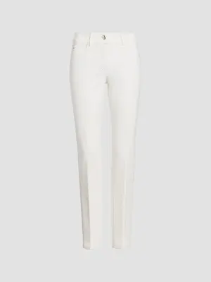 Akris Magda Slim Roll-hem Jeans