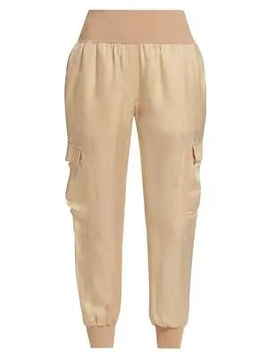 Cinq À Sept Giles Twill Cargo Joggers Dune