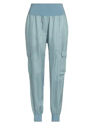 Cinq À Sept Giles Twill Cargo Joggers Echo Blue