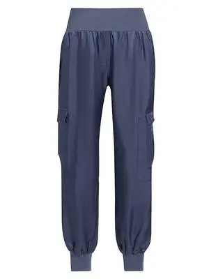 Cinq À Sept Giles Twill Cargo Joggers Indigo