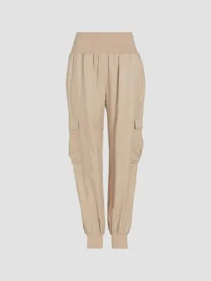 Cinq À Sept Giles Twill Cargo Joggers - Khaki
