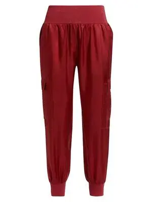 Cinq À Sept Giles Twill Cargo Joggers Rosewood