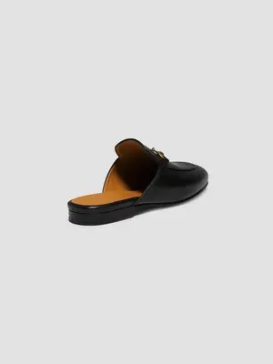 Gucci Princetown Leather Slipper - Black