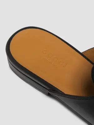 Gucci Princetown Leather Slipper - Black