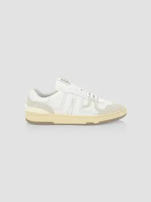 LANVIN Clay Low-top Tennis Sneakers - White