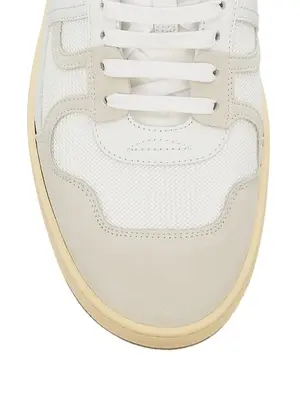 LANVIN Clay Low-top Tennis Sneakers - White