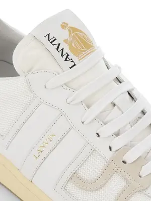 LANVIN Clay Low-top Tennis Sneakers - White