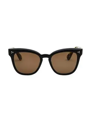 Oliver Spencer Marianela 54mm Cat-eye Sunglasses - Black