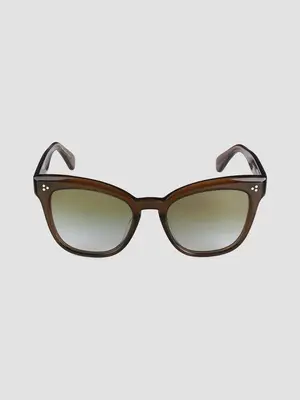 Oliver Spencer Marianela 54mm Cat-eye Sunglasses - Brown