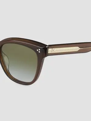 Oliver Spencer Marianela 54mm Cat-eye Sunglasses - Brown