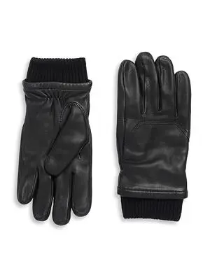Canada Goose Workman Leather Gloves - Black
