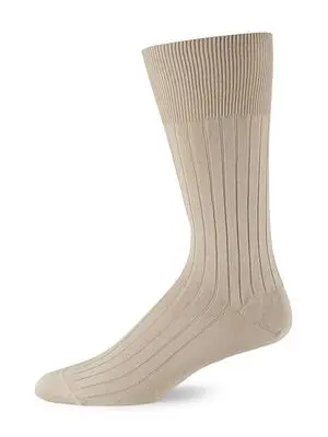 Marcoliani Cotton Dress Socks Khaki