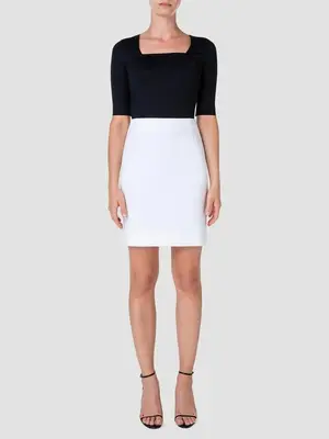 Akris Jersey Mini Skirt
