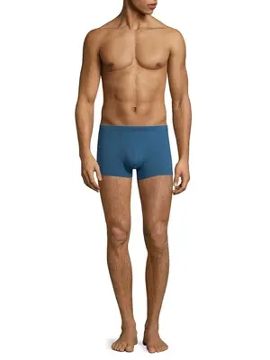 Hanro Cotton Superior Boxer Briefs - Black