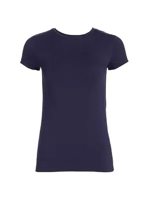 L'Agence Ressi Crewneck Tee Midnight