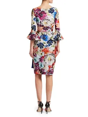 Chiara Boni La Petite Robe Triana Floral Wrap Dress