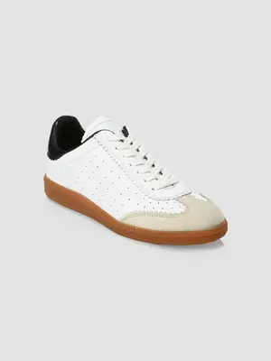 Isabel Marant Étoile Bryce Leather Sneakers - White
