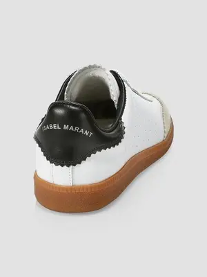 Isabel Marant Étoile Bryce Leather Sneakers - White