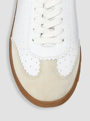 Isabel Marant Étoile Bryce Leather Sneakers - White