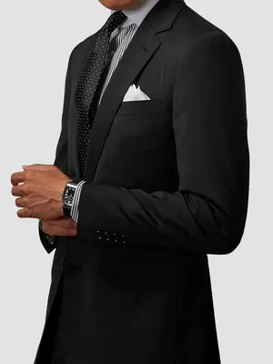 Ralph Lauren Purple Label Gregory Wool Serge Suit