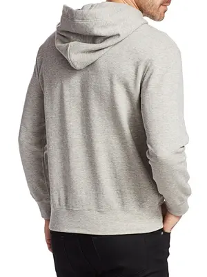 Play Comme Des Garcon Play Hooded Sweatshirt - Grey