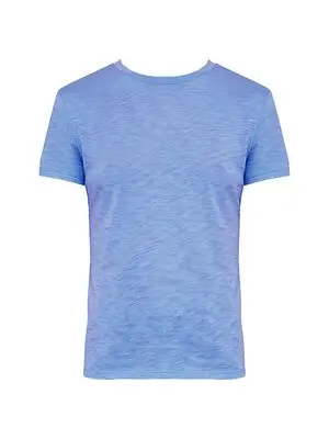 Theory Tiny Tee Organic Cotton Crewneck Periwinkle