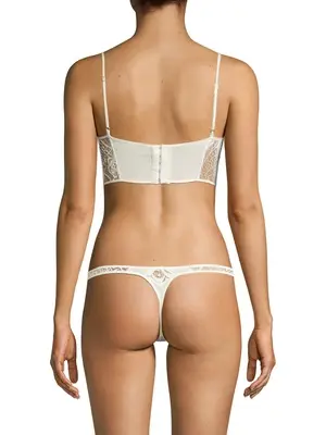 Kiki De Montparnasse Coquette Lace Longline Bra