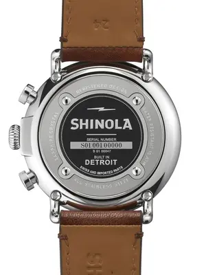 Shinola The Runwell Chronograph Watch