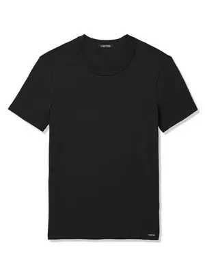 TOM FORD Stretch-cotton Crewneck T-shirt