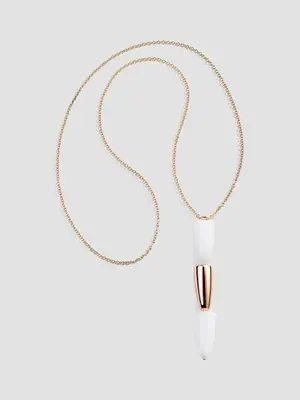 Vhernier Calla 18k Rose Gold & Kogolong Pendant Necklace - One-color