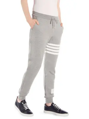 Thom Browne Stripe Cotton Joggers