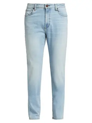 Monfrère Brando Stretch Japanese Slim-fit Jeans Capri