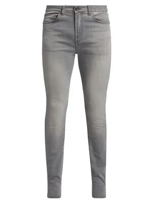 Monfrère Brando Stretch Japanese Slim-fit Jeans Washed Grey