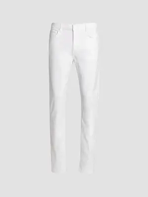 Monfrère Brando Stretch Japanese Slim-fit Jeans - White