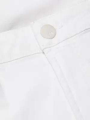 Monfrère Brando Stretch Japanese Slim-fit Jeans - White