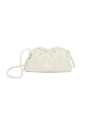 MANSUR GAVRIEL Mansur Gavriel Mini Cloud Leather Clutch Pearl