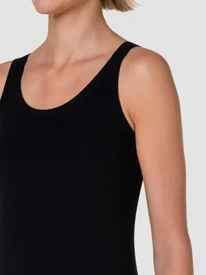 Akris Elets Wool Tank Top - Black