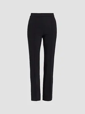 Chiara Boni La Petite Robe Nuccia Stretch Jersey Crop Pants - Black