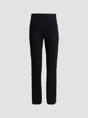 Chiara Boni La Petite Robe Venusette Wide-leg Pants - Black