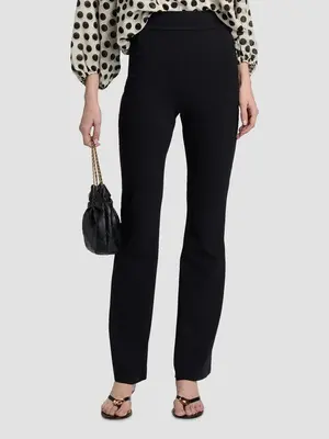 Chiara Boni La Petite Robe Venusette Wide-leg Pants - Black