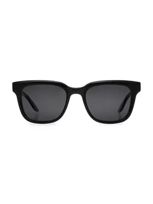 Barton Perreira Chisa 52mm Rectangular Sunglasses Black