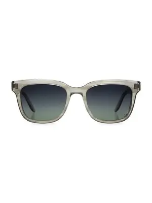Barton Perreira Chisa 52mm Rectangular Sunglasses - Grey