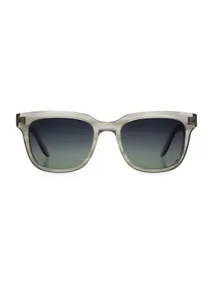 Barton Perreira Chisa 52mm Rectangular Sunglasses - Grey